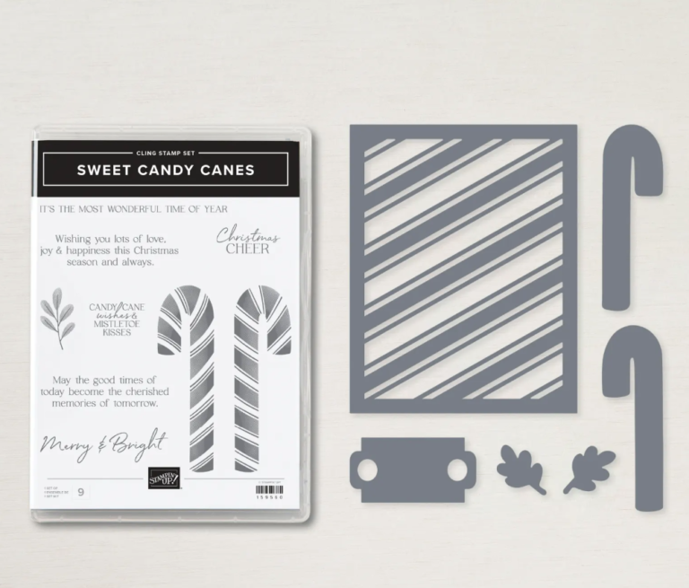 Make some Sweet Candy Canes Package Toppers